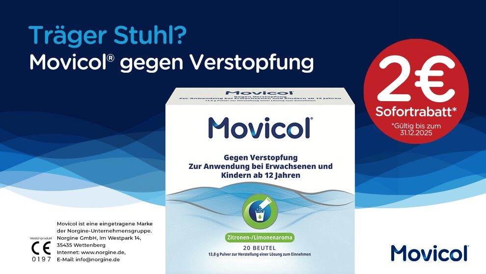 Unterschiedliche Abführmittel und wie sie wirken | Movicol®